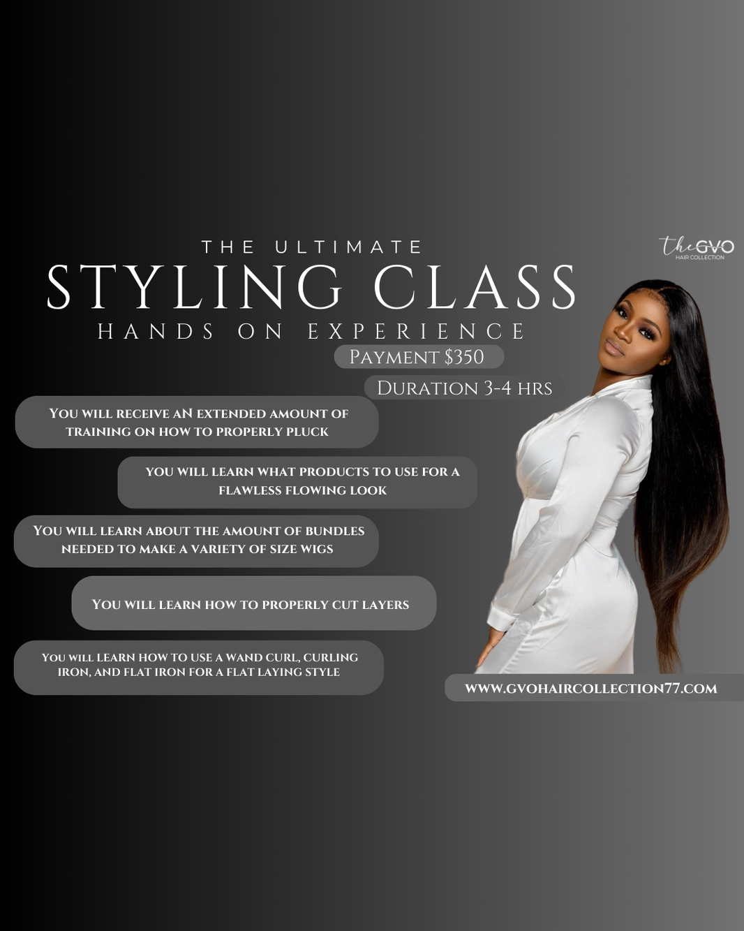 Wig making classes – The GVO hair collection